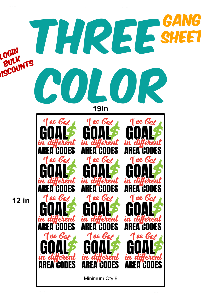 Three Color Gang Sheets – KIOKO
